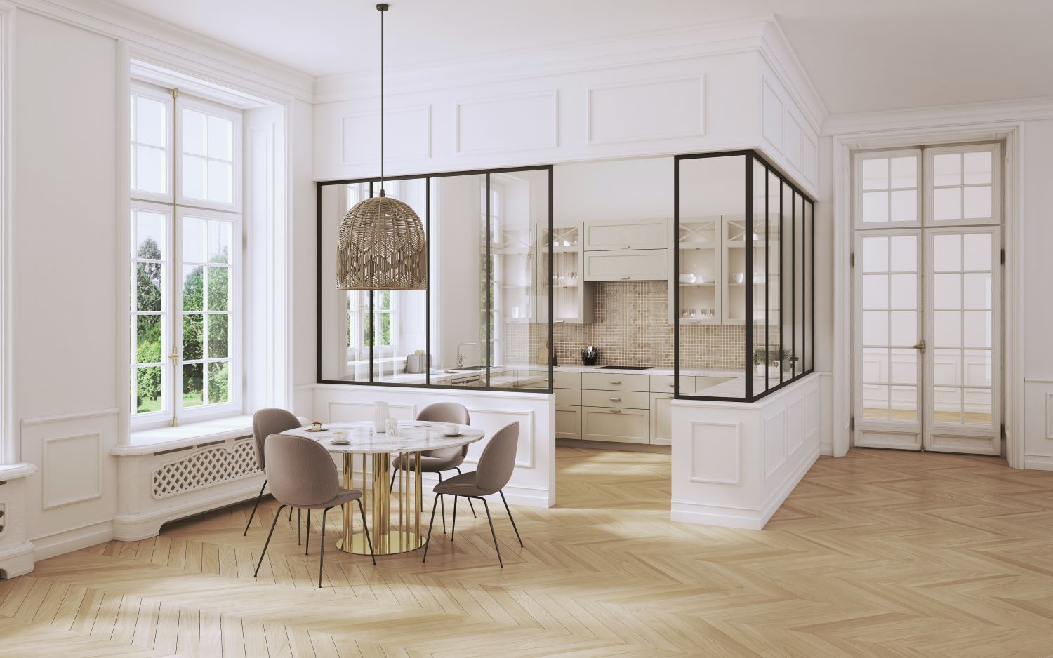 LUMI Glass Divider - Komandor